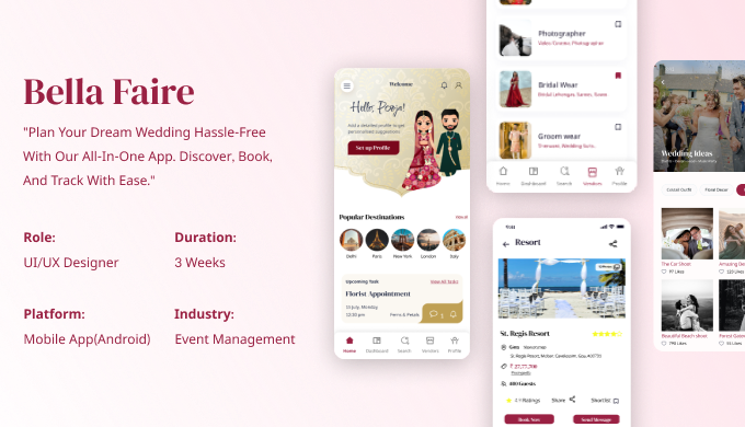 “From ‘I Will’ to ‘I Do’: A UX Case Study on Streamlining Wedding ...
