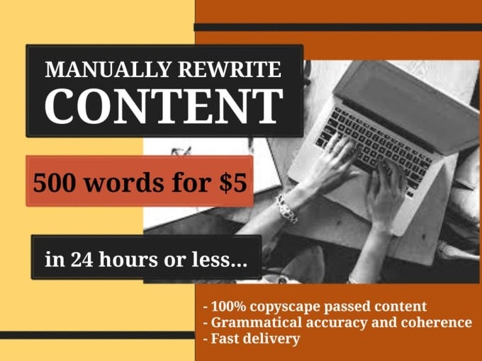 Why Manual Article Rewriting Is Super Important For Ranking On Google ...