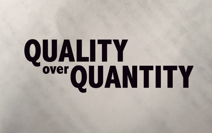 Quality and Quantity Can Get You To 100 Followers | by Cliff Tooher ...