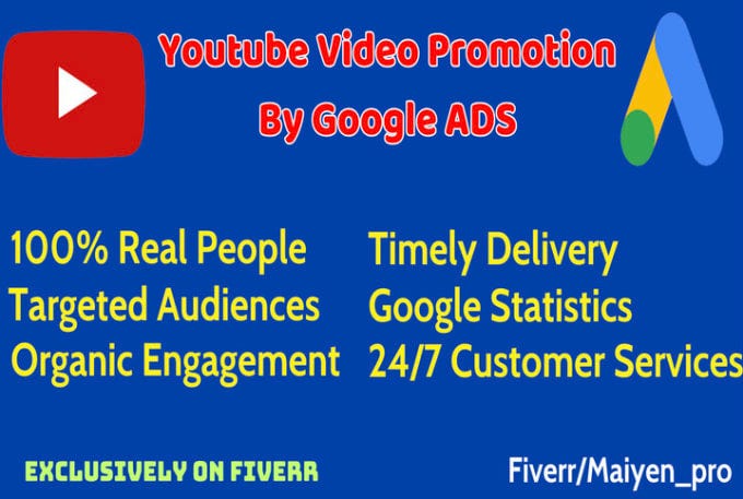 I will do premium youtube video promotion to gain views - Fiverr Top Freelancer - Medium