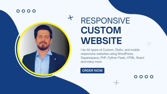 I will develop responsive website and design. - Forhad Hossen Fahim ...