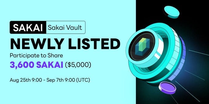 Free Aug 2023: Receive $2,000 (SAKAI) Airdrop Tokens | by Airdrop X ...