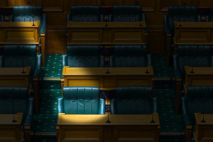 The empty seat in parliament. Last year we saw two major elections in ...
