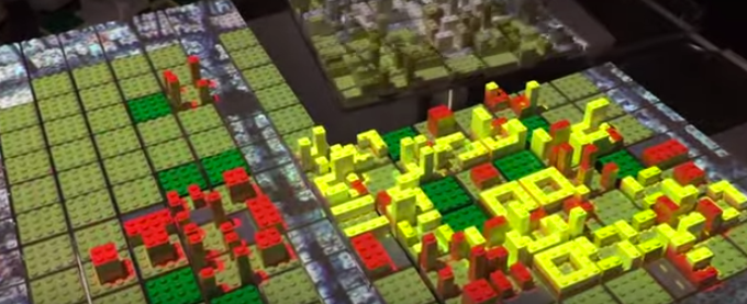 LEGO Logistics. Tangible interactive matrix meets last… | by MIT Media ...