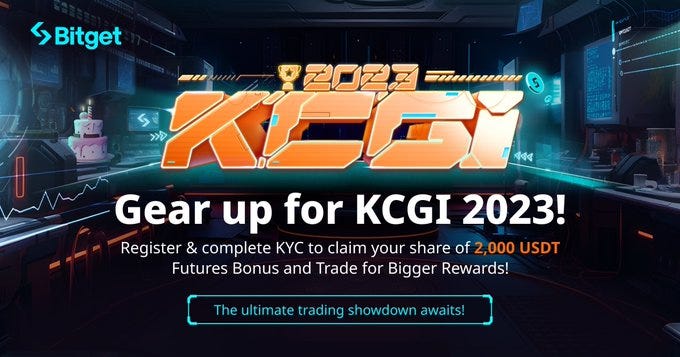 KCGI 2023 Prelude on Bitget Discord — Get $2500 | by Airdrop X | Medium