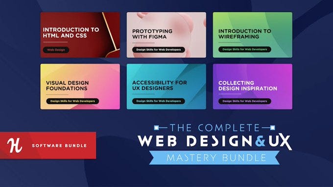 The Complete Web Design & UX Mastery Bundle (pay what you want and help ...