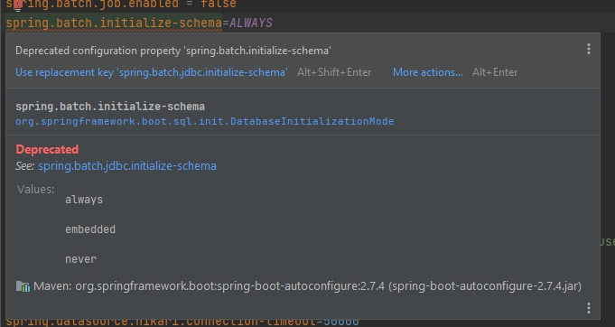 Spring Batch BATCH_JOB_INSTANCE 表不存在错误 | by HoneyMoose | Medium