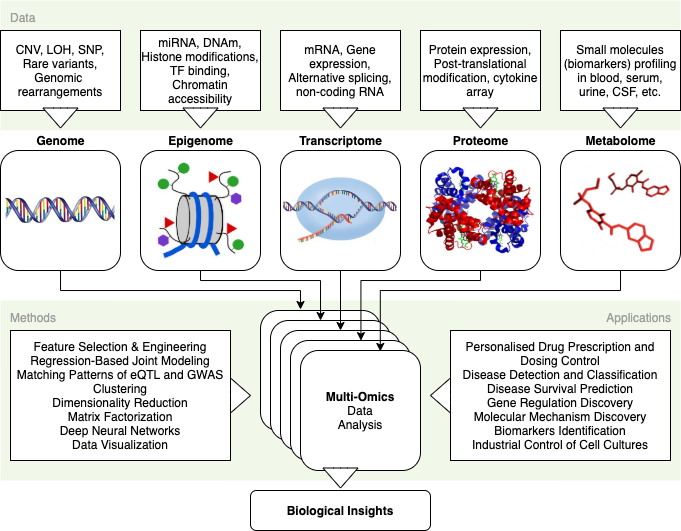 Multi-Omics Data Factor Analysis. AI in Precision Medicine | by Alex Gurbych, PhD | Level Up Coding