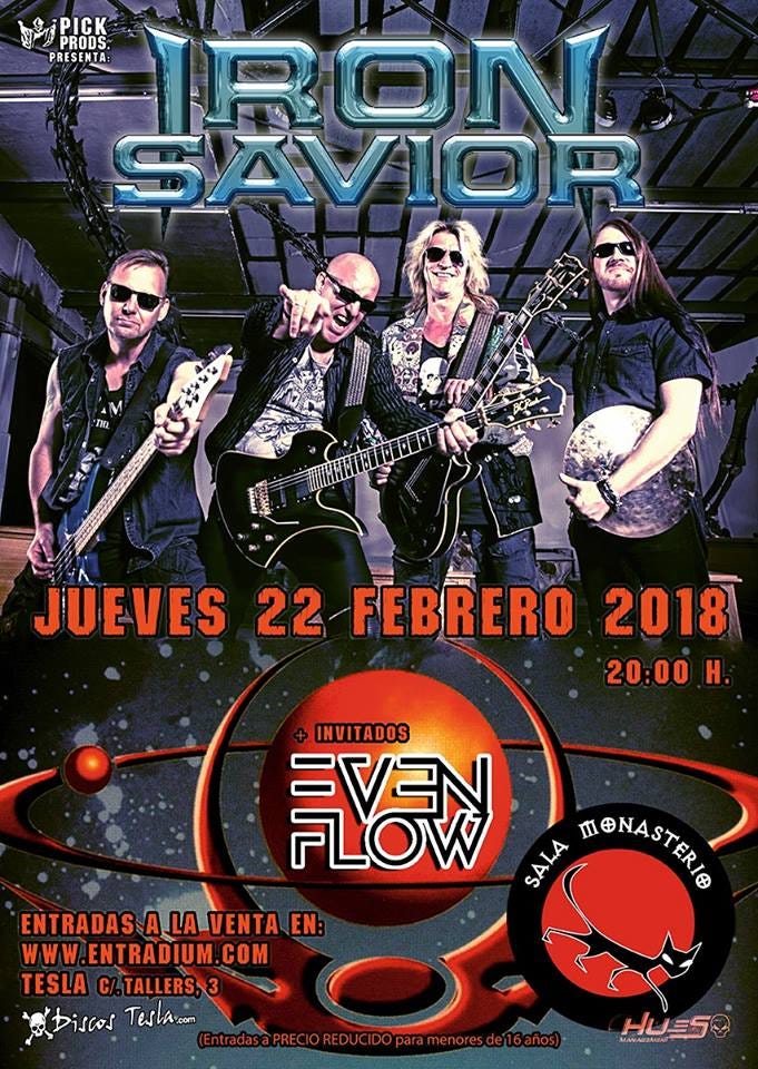 Iron savior (Spain Tour). Ya anunciamos hace un tiempo que Iron… | by ...