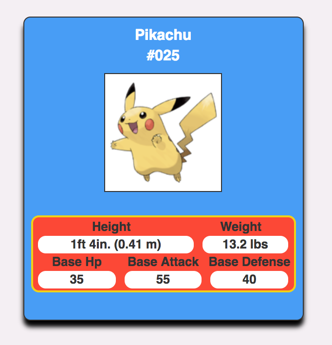 Pokemon Height List