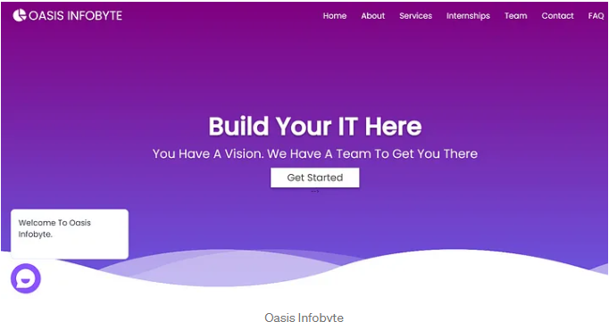 Internship Experience at Oasis Infobyte - Jahnavidevireddy - Medium