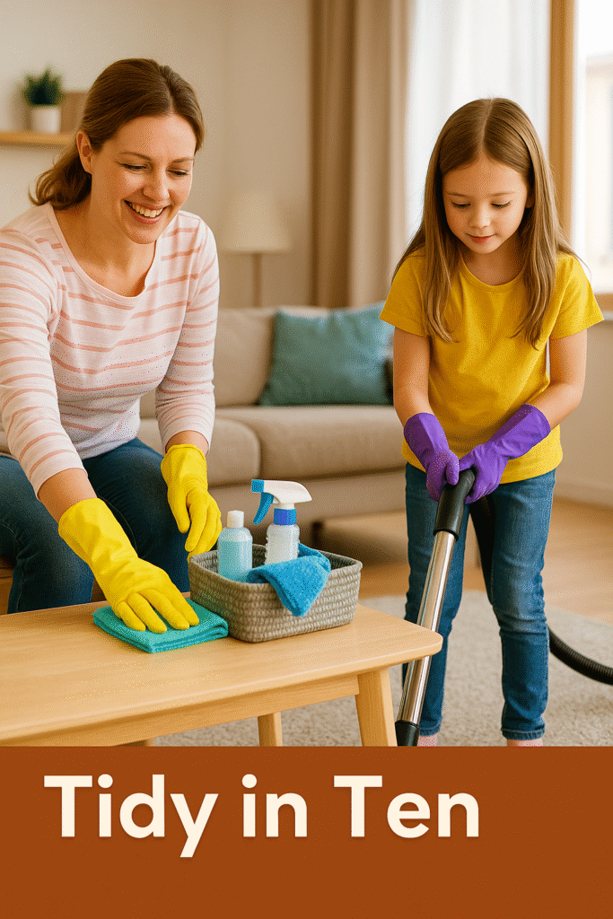 Tidy in Ten — 7 Simple Fixes to Clean Your House Fast (Even with Kids ...