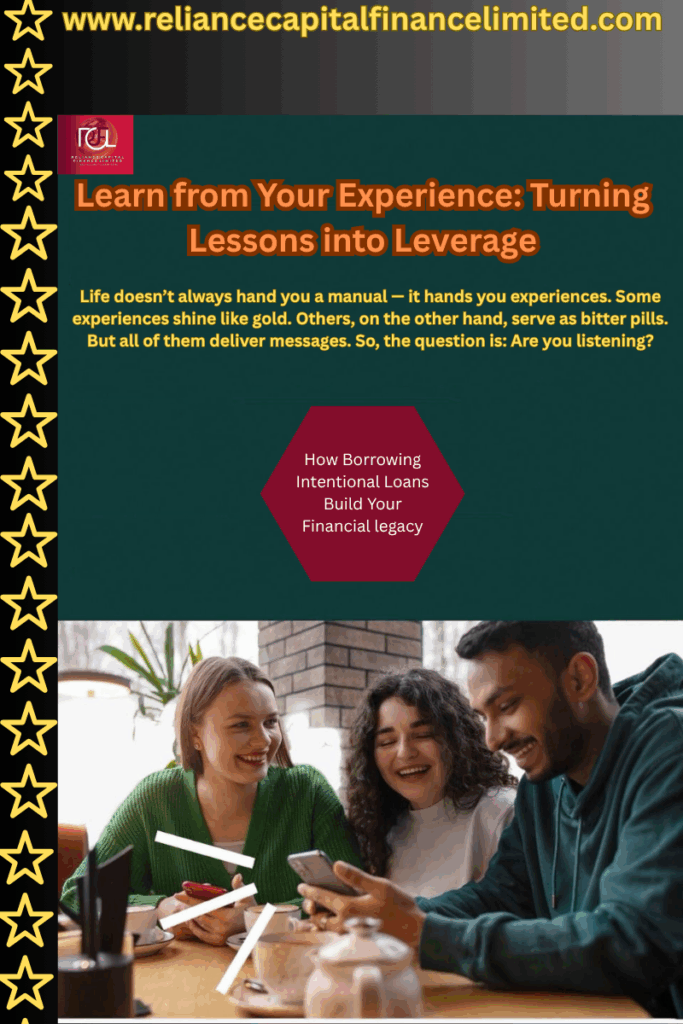 Learn from Your Experience: Turning Lessons into Leverage | by Reliance ...