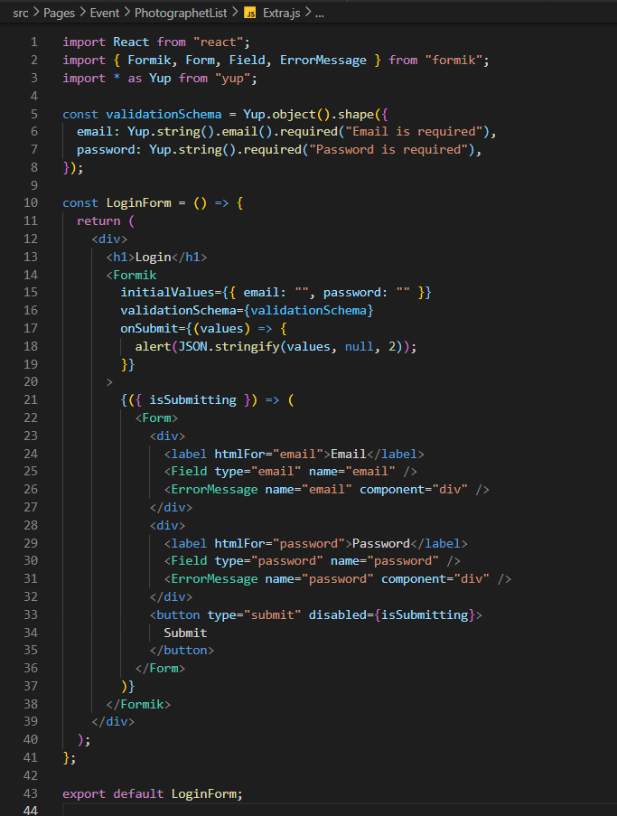 What is formik and yup in react?. Formik and Yup are two popular… | by ...