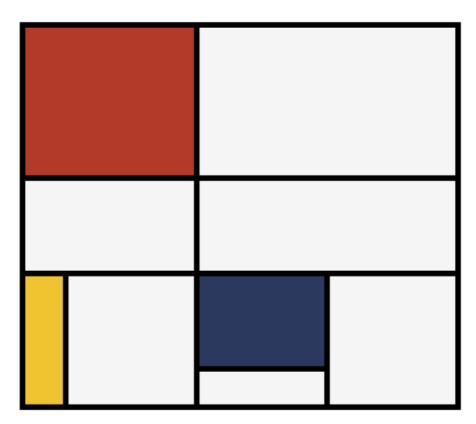 Start Simple with CSS Grid with Mondrian’s Art for Absolute Beginners | by Caston Boyd | Medium