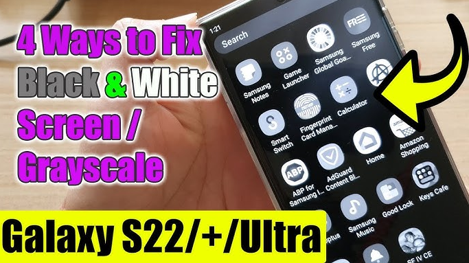 How to Fix Samsung S20/S21/S22 Black/White Screen to Normal? | by ...