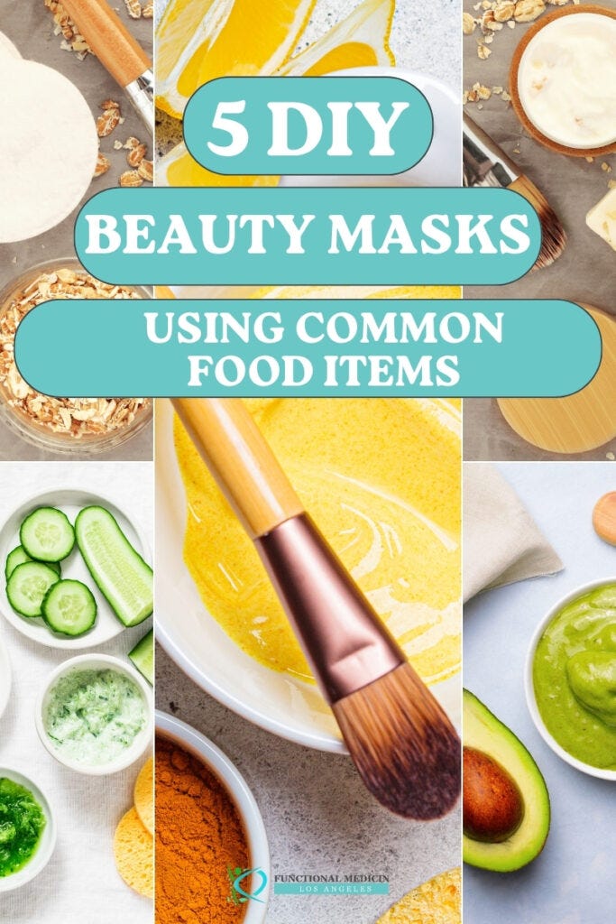 PART ONE : 10 DIY Beauty Masks Using Common Food Items - Functional ...