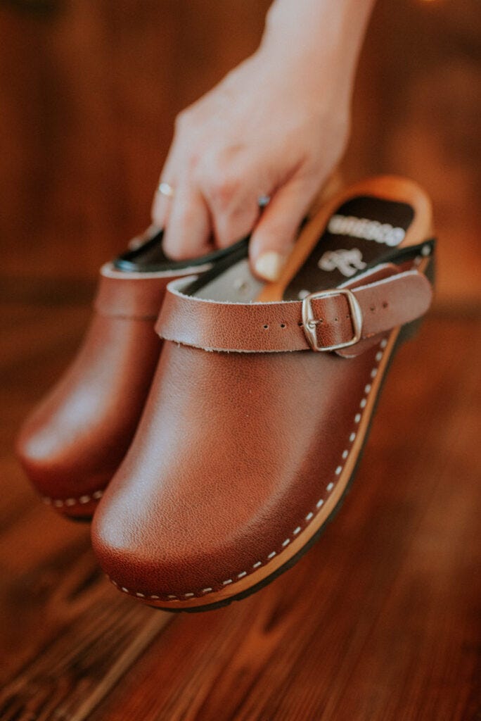 Victoria — Best PU Wooden Clogs. We present our some of the best PU ...