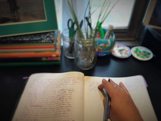2am. She rushes home from parties to write… | by FromthePast | Medium