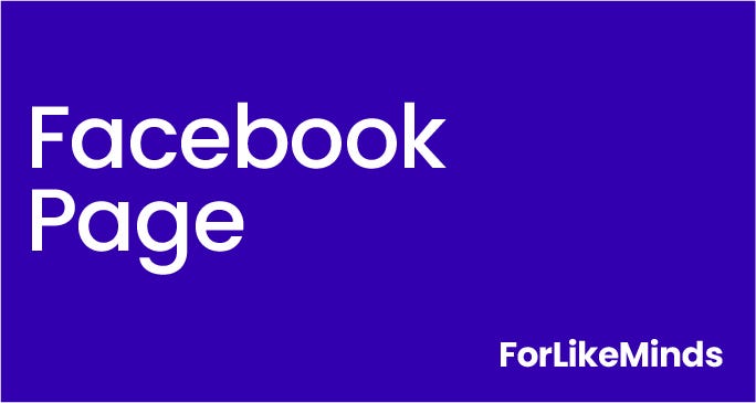 Facebook Page. Recommendations & Comments from… | by ForLikeMinds | BipolarThriving | Medium