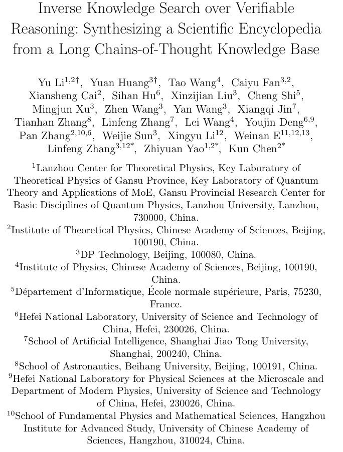 SciencePedia: Building a Verifiable, Cross-Disciplinary Encyclopedia from First Principles with ...