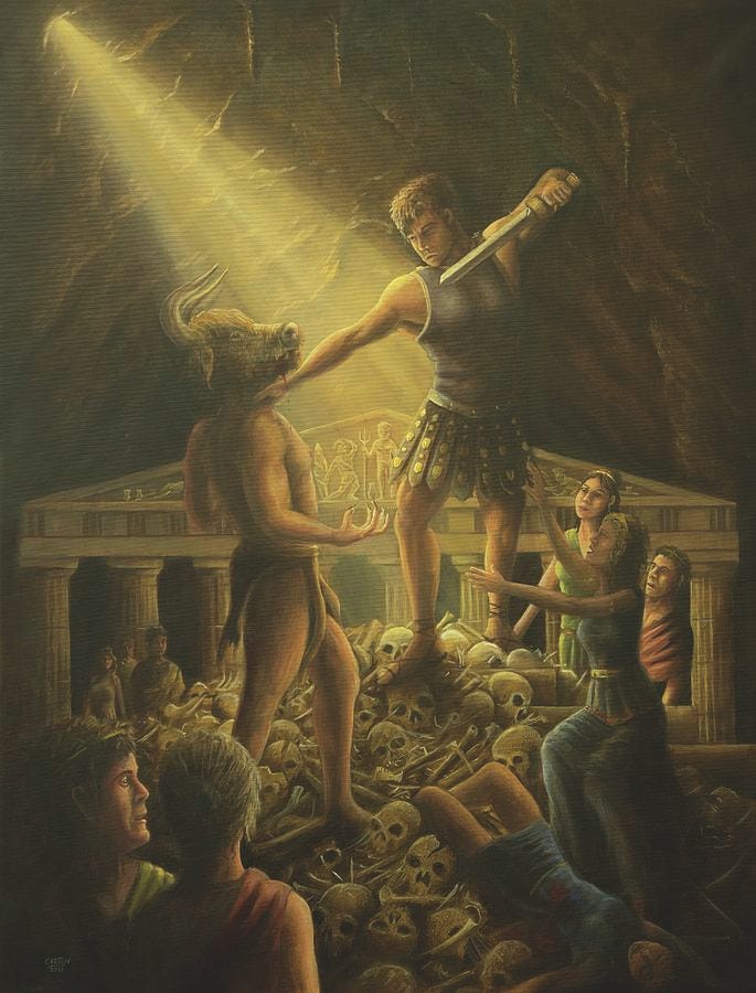 Theseus’ Six Murders. a mythological poem inspired by the… | by Emma’s ...