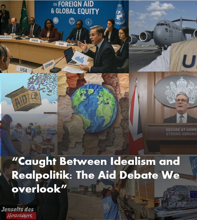 Caught Between Idealism and Realpolitik: The Aid Debate We overlook ...