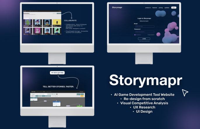 UX/UI Case Study/ Storymapr-tell better stories, faster. | by Margie ...