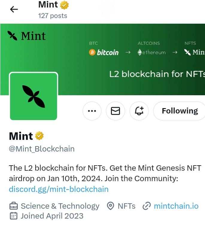 Mint Blockchain | by Hadayat Bh | Dec, 2023 | Medium