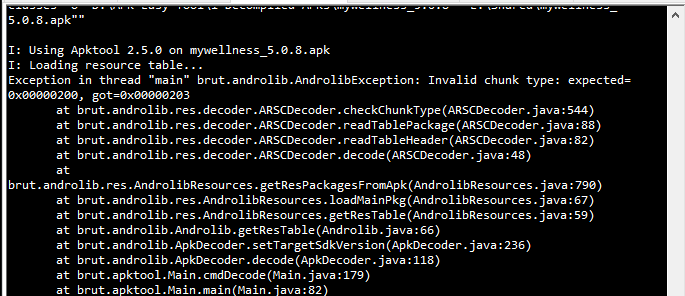 Error while recompiling apk using Apktool? | by Raman Raj | Medium