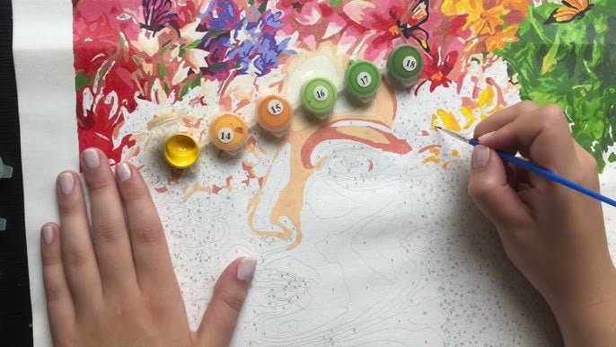 Exploring Paint by Numbers Anime, from Studio Ghibli to Attack On Titan ...