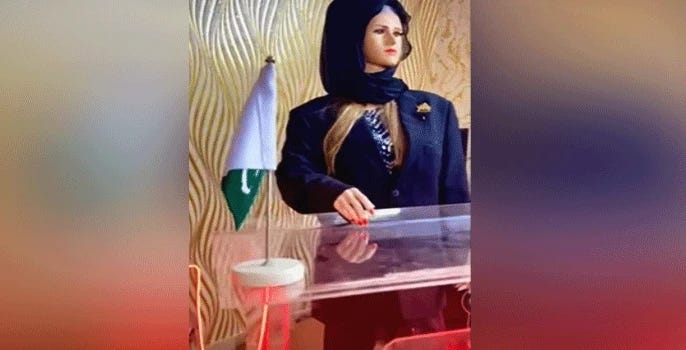 Pakistan’s first female AI-powered teacher introduced in Karachi school ...