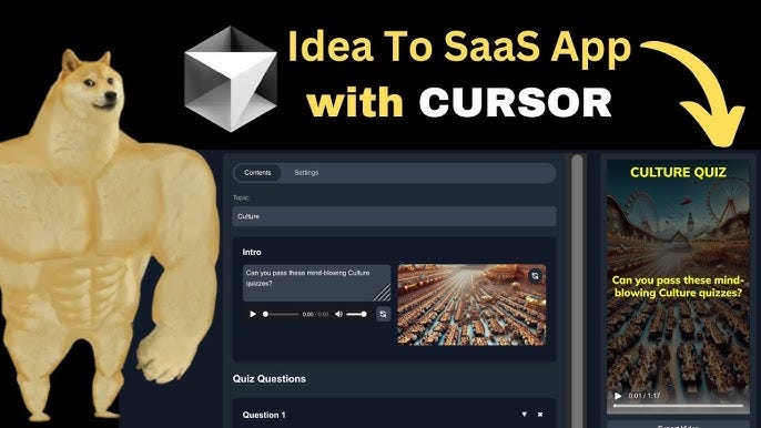 How I Built a SaaS in 4 Days Using Cursor (Step-by-Step) | by Surendra Pandar | Everyday AI ...