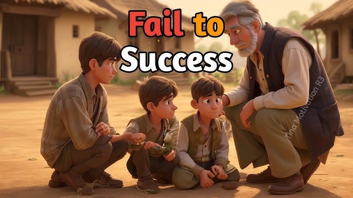 Failure To Success | Inspirational Short Moral Motivational English ...