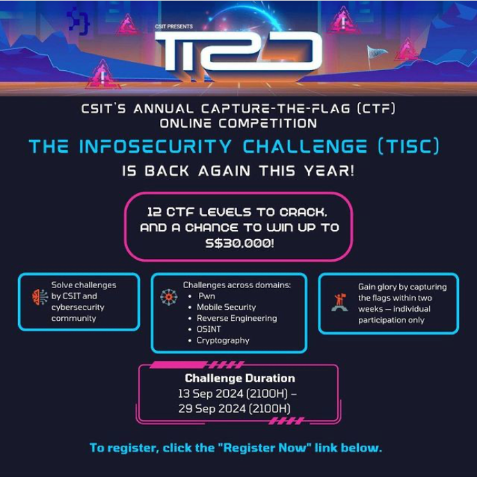 TISC 2024 CTF: A Cybersecurity Experience with CSIT | by Zac | Medium