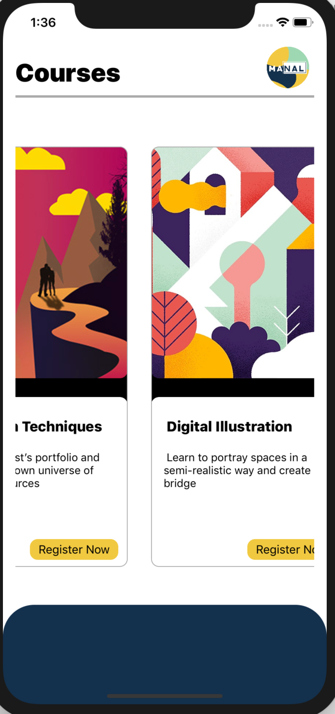 Horizontal Collection View With Carousel Effect In Swift By Manal Mac Oclock Medium