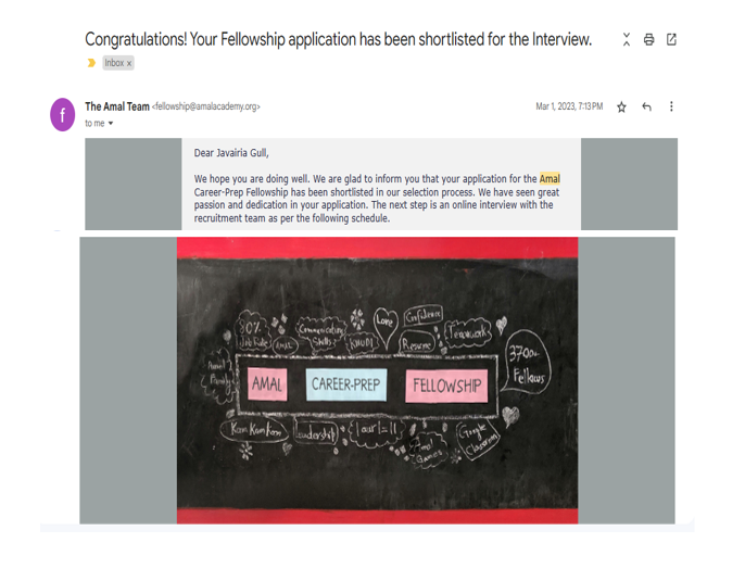 A Reflection on My Transformative Experience with Amal Fellowship | by Javairiagull | Jun, 2023 ...