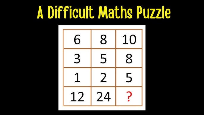 This Puzzle Can Only Be Solved With A Sharp Mind | by Ritvik Nayak ...