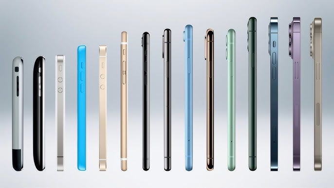 I PHONE HISTORY. A Brief History of iPhone Generations | by Itxnainieee ...