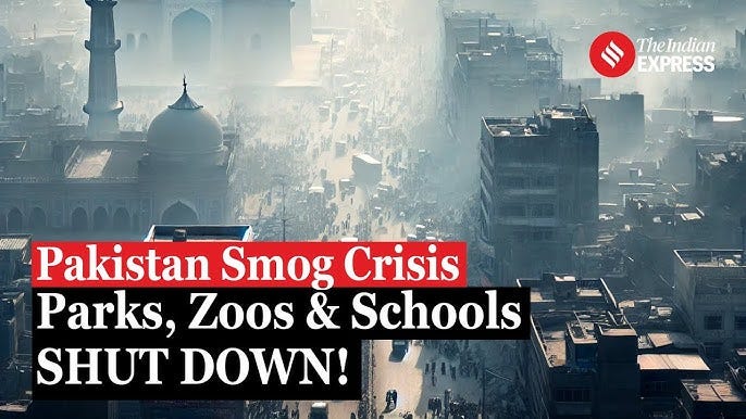 The Smog Crisis in Pakistan:. Smoke crisis on Pakistan | by UsmanNaseer ...