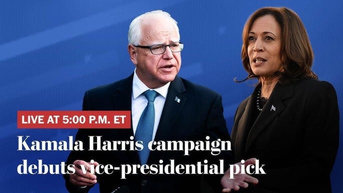 Kamala Harris Holds First Rally with VP Pick Tim Walz | by ...