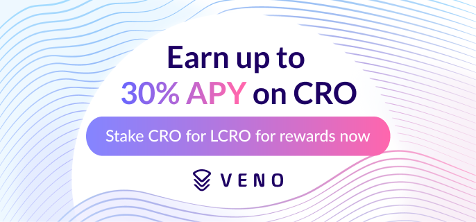 Earn up to 30% APY on your CRO with Veno Finance | by Veno Finance | Medium