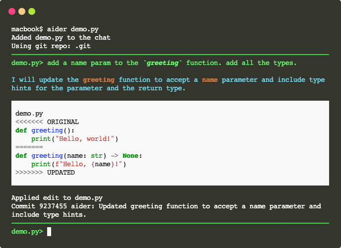 Aider: Your Own Junior Developer Powered by GPT | by Aleksandr Lifanov ...