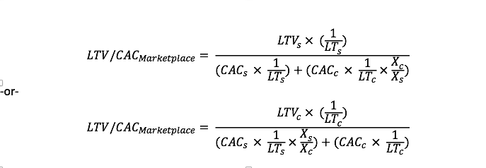 LTV/CAC for Marketplaces. A quantified example of the calculation | by ...