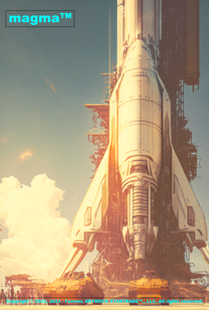 #37 magma™ DREAMERS™ SKYROCK STARTRADE™ SKYLINER STARSHIP BUILDERS ...
