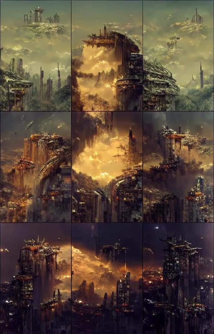 The Viral AI Generated “Abandoned Civilization” Painting Can Be Easily ...