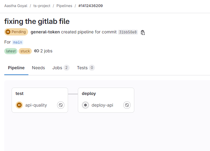 Automated deployment by building Pipelines on Gitlab | by Aastha Goyal | Aug, 2024 | Medium