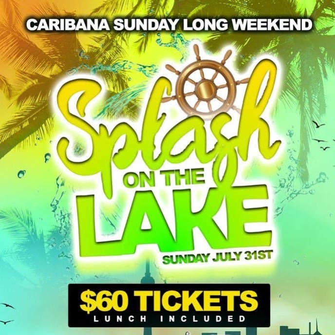 Splash On The Lake (Caribana Sunday Day Cruise) - Ticketgateway Canada ...