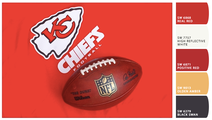 True Chiefs Fans? Paint the House Red! | by Zaarly | Zaarly | Medium