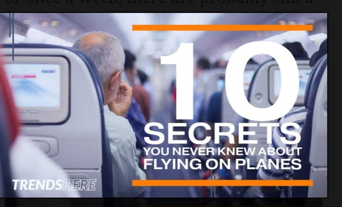 10 Secrets you Never Knew about Flying on Planes | by Alphatech902.com ...